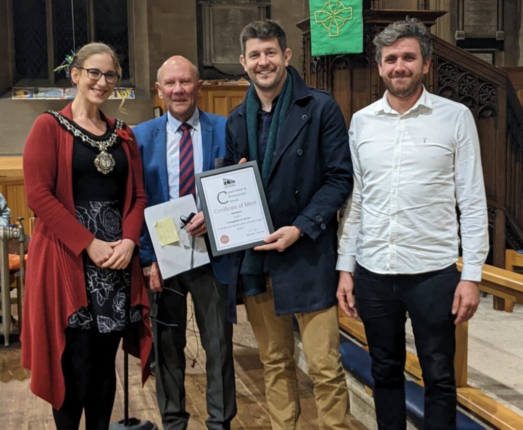 Chippenham Civic Society Awards for The Arc, Westmead Open Space and ...